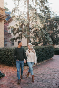 Winter Engagement Session in Georgetown, DC | Hannah and Derek - Rachel Yearick Photography