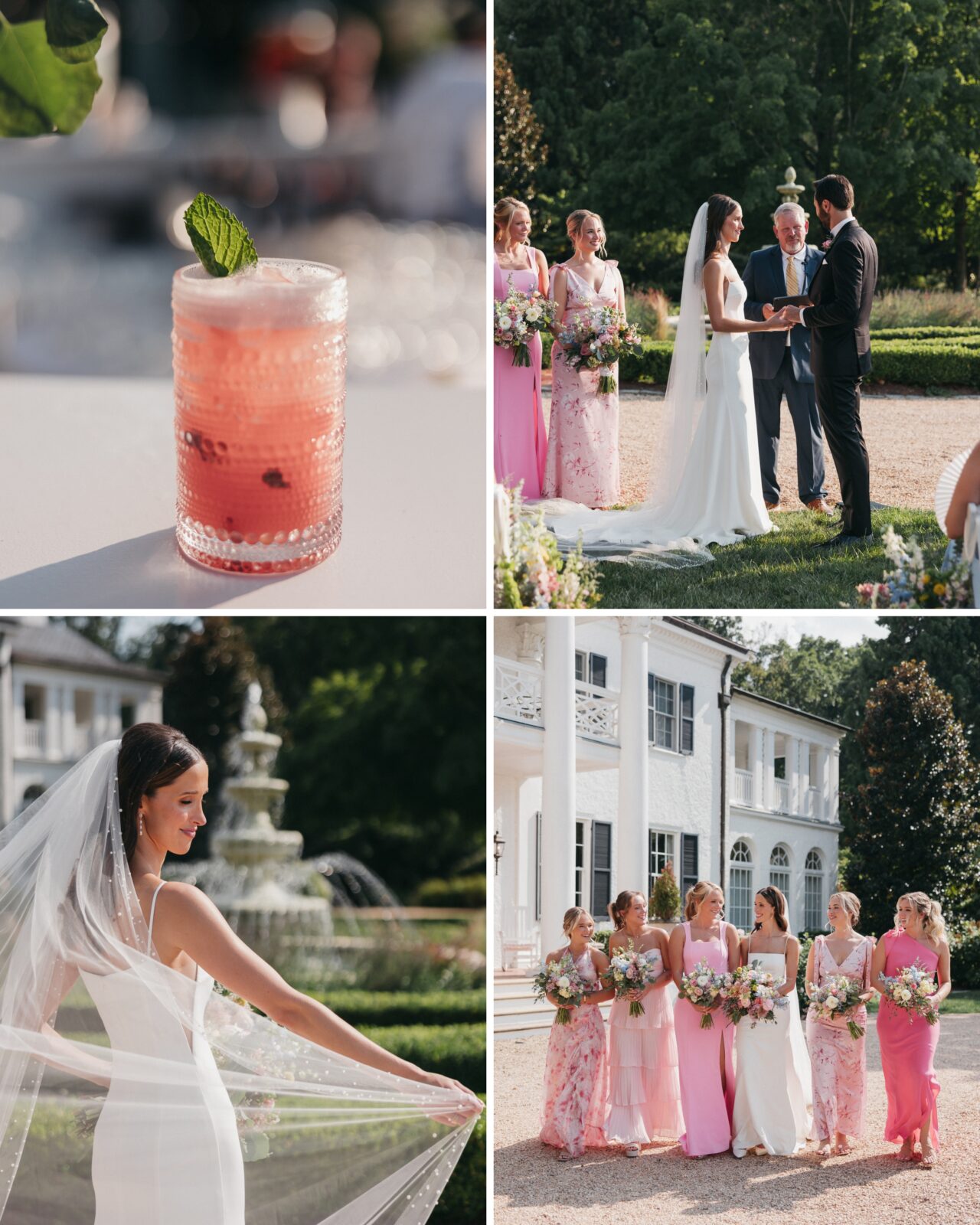 Emily & Heyward’s Dreamy Summer Wedding at Keswick Vineyards | A Floral ...